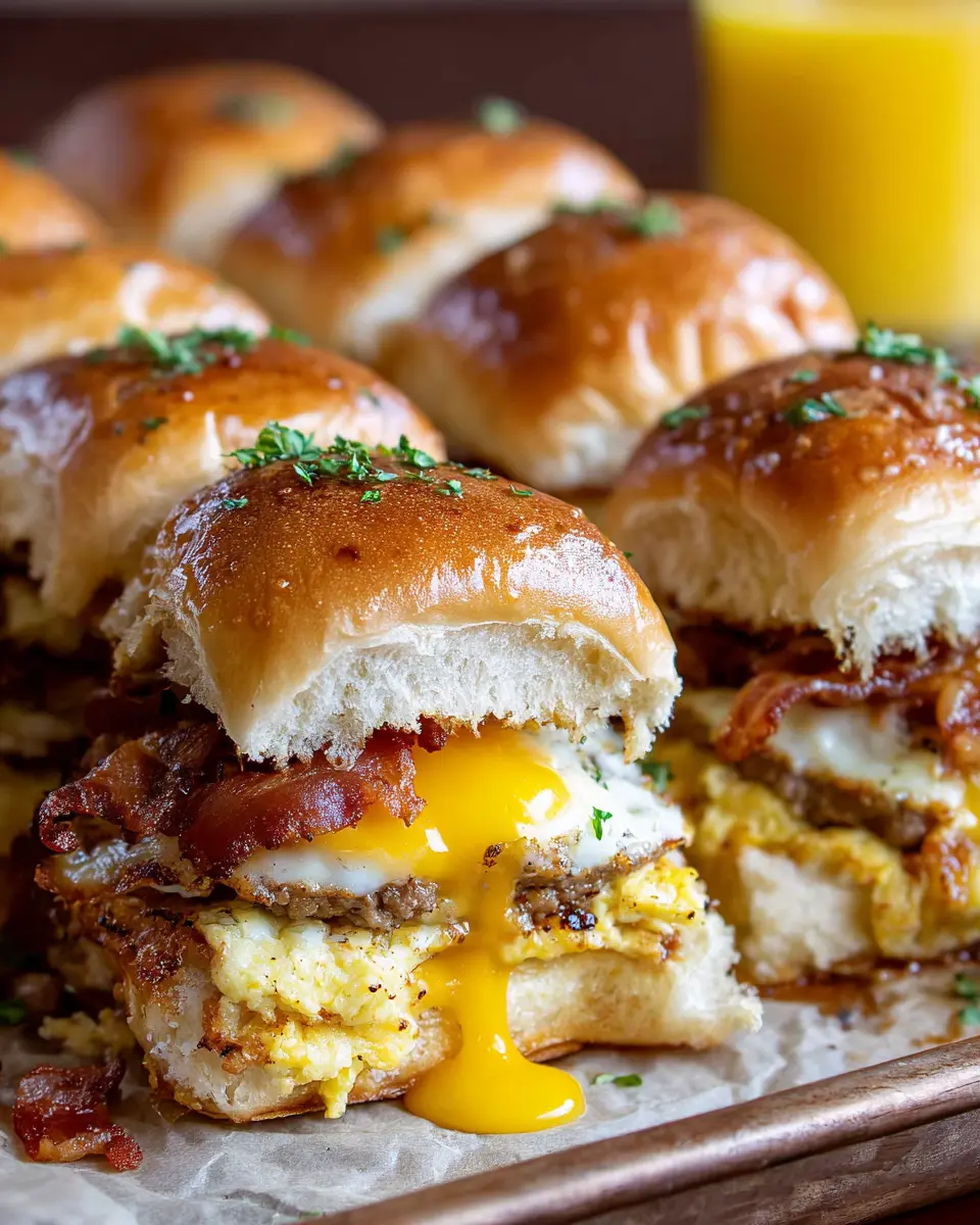 Cowboy Breakfast Sliders