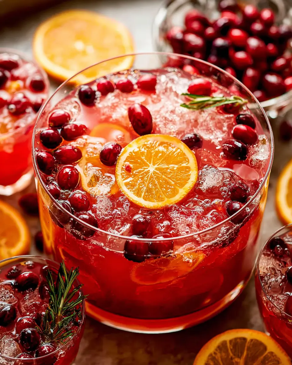 holiday punch recipe